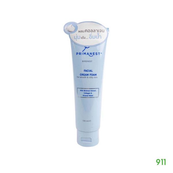 พรีมาเนสท์ เบิร์ดเนสท์ เฟเซี่ยล ครีม โฟม Primanest Facial Cream Foam ...