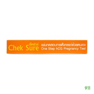 เช็คชัวร์ ชุดทดสอบการตั้งครรภ์ แบบจุ่ม Chek Sure One Step hCG Pregnancy ...