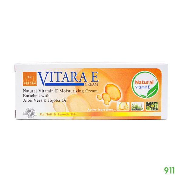 Vitara E Cream เนื้อครีมซึมไว ไม่เหนอะหนะ ป้องกันรอยแตกใหม่