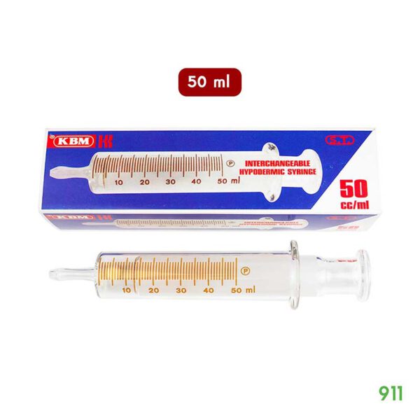 ไซริงค์แก้ว ทนความร้อนได้ สำหรับให้อาหาร หรือ ดูดของเหลว KBM interchangeable hypodermic syringe ...