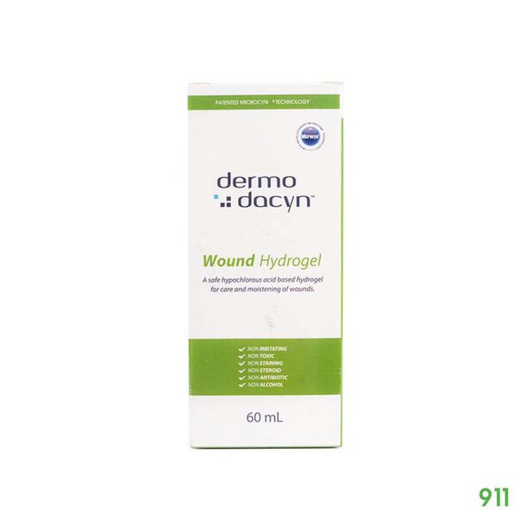 เดอร์โมดาซิน วูนด์ ไฮโดรเจล Dermodacyn Wound Hydrogel | 911DRUGSTORE